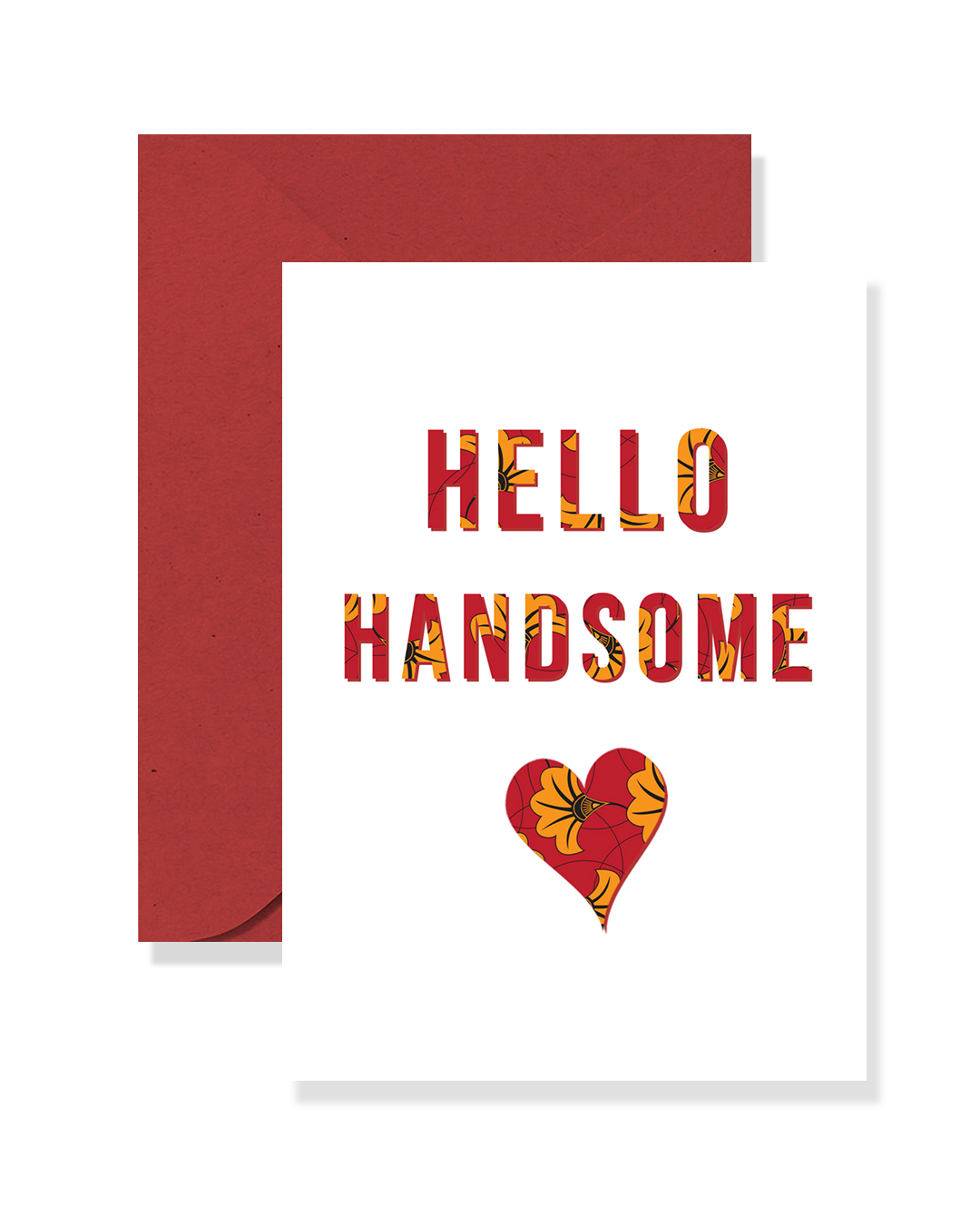 Hello handsome valentines day card – The Cornrow