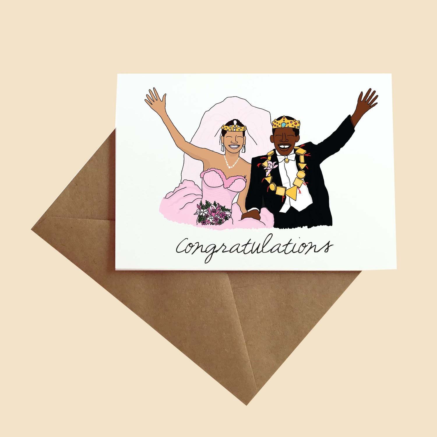She's Your Queen To Be | Diverse Wedding Cards – The Cornrow